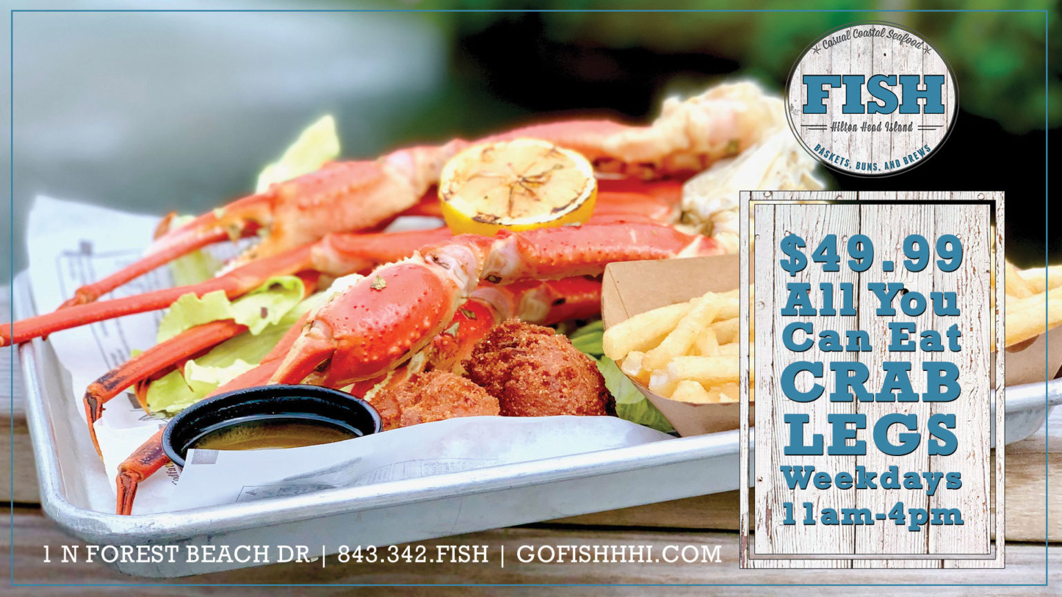 AYCE Crab Legs - Fish
